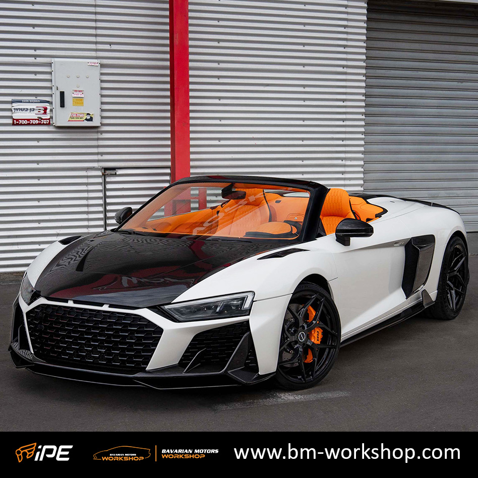 iPE - מערכת פליטה ואגזוז לרכב Audi R8 2020 - בוואריאן מוטורס